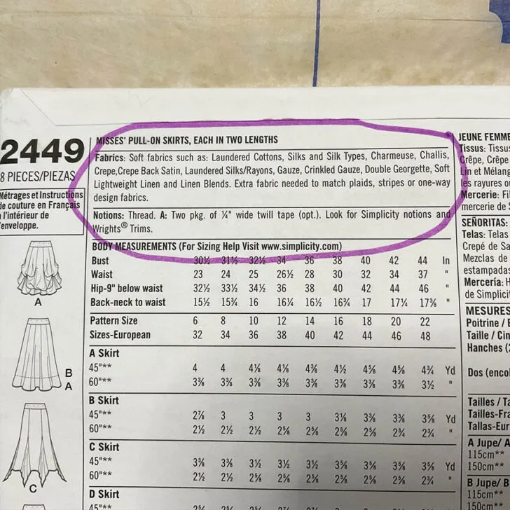 A Guide to Choosing the Right Sewing Pattern for Your Body