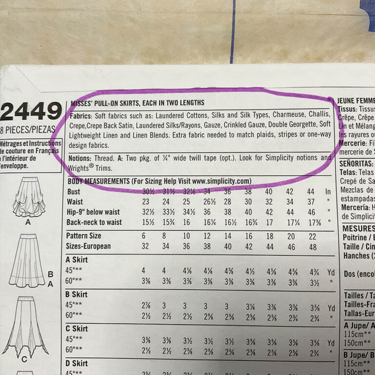 A Guide to Choosing the Right Sewing Pattern for Your Body