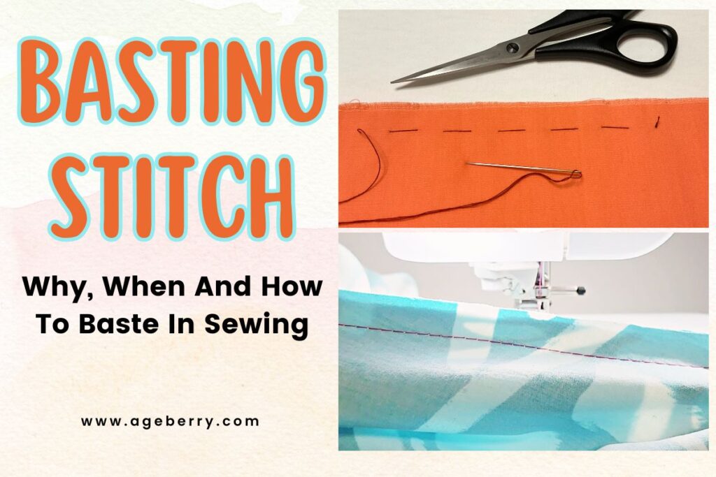 Basting Stitch What Is A Basting Stitch In Sewing (why It's Awesome)