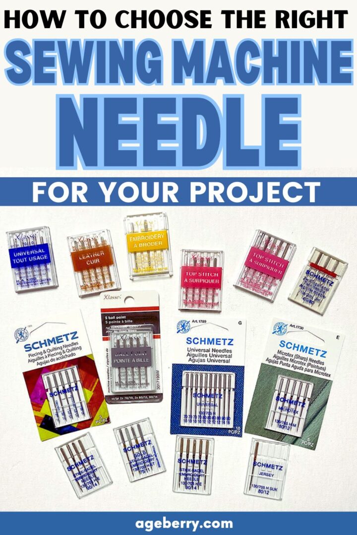19 Types of Sewing Machine Needles and What They're Used For