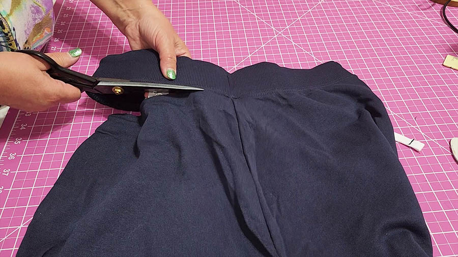 How to Sew Elastic into Waistbands: A Casing Method by Serger