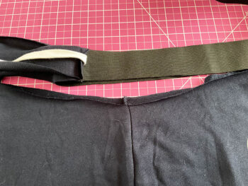 How to Sew Elastic into Waistbands: A Casing Method by Serger