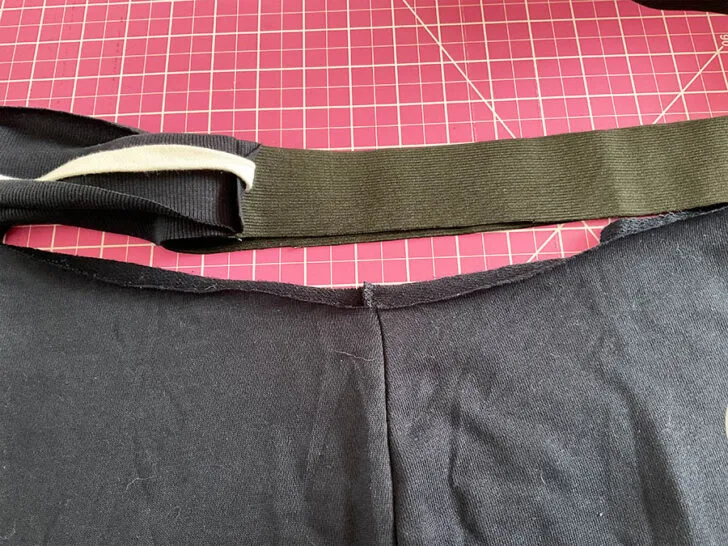How to Sew Elastic into Waistbands: A Casing Method by Serger
