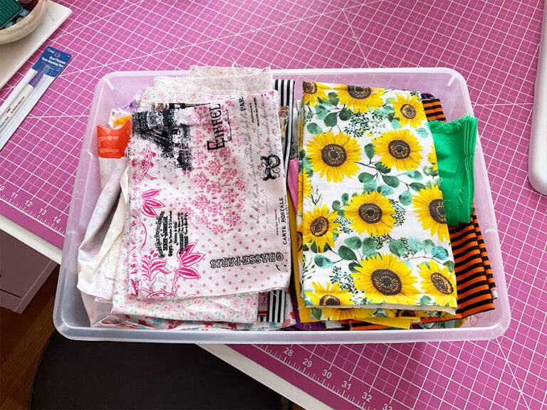 How To Declutter Your Sewing Space Step-by-Step