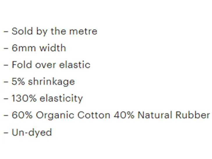 Elastic Essentials: a Guide to the Different Types for Your Sewing Projects