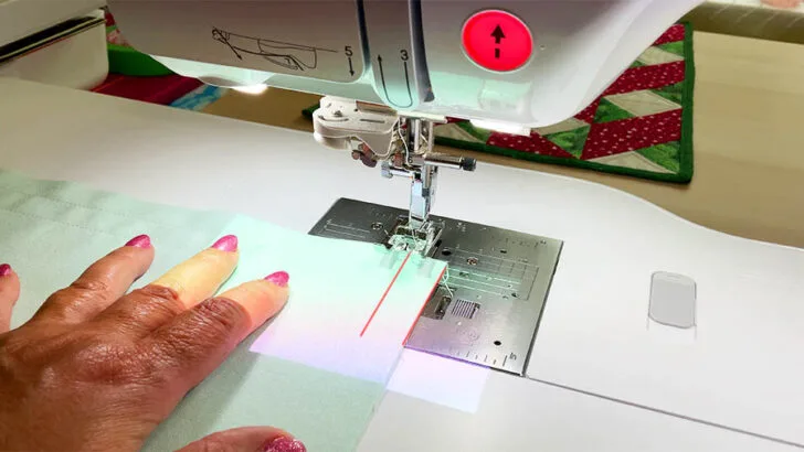 Is This The Future Of Sewing? Watch The Laser Guide In Action!