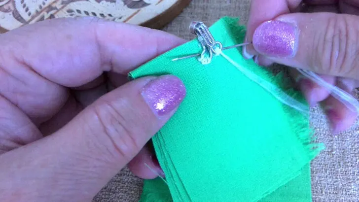 A Gem of a Closure: How to Sew a Rhinestone Hook and Eye