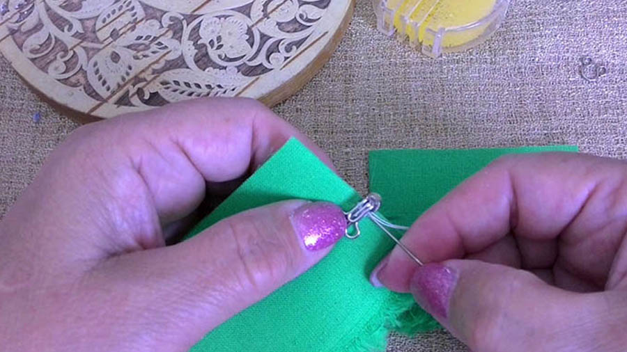 A Gem of a Closure: How to Sew a Rhinestone Hook and Eye