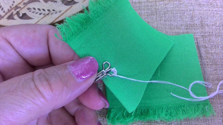 A Gem of a Closure: How to Sew a Rhinestone Hook and Eye