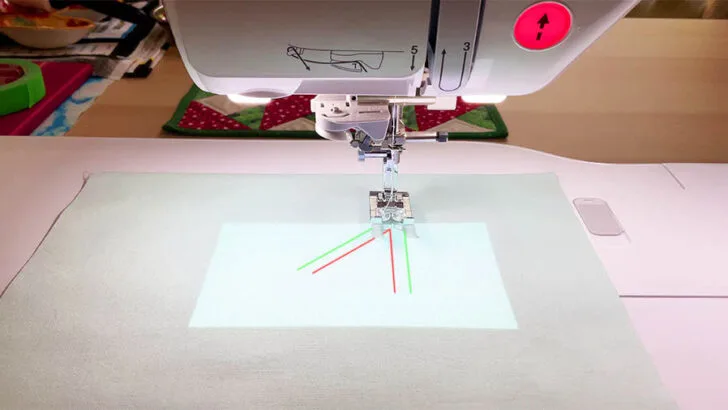 Is This The Future Of Sewing? Watch The Laser Guide In Action!