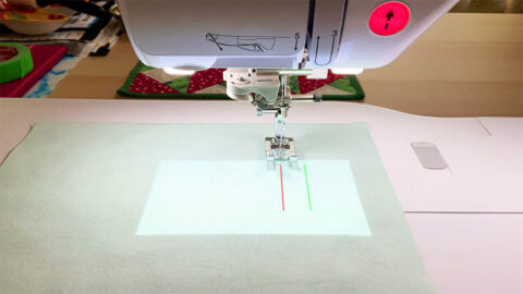 Is This The Future Of Sewing? Watch The Laser Guide In Action!