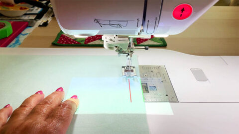 Is This The Future Of Sewing? Watch The Laser Guide In Action!