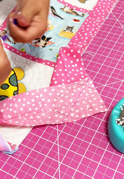 How To Make Quilt Binding From Start To Finish - Easy Binding Tips And ...