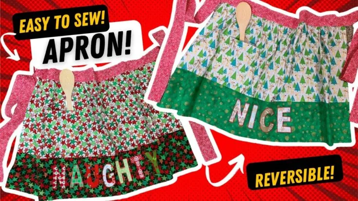 Christmas Apron Ideas - from Sewing Projects to Ready-to-Wear Picks
