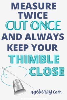 How to Use a Thimble: The Ultimate Guide