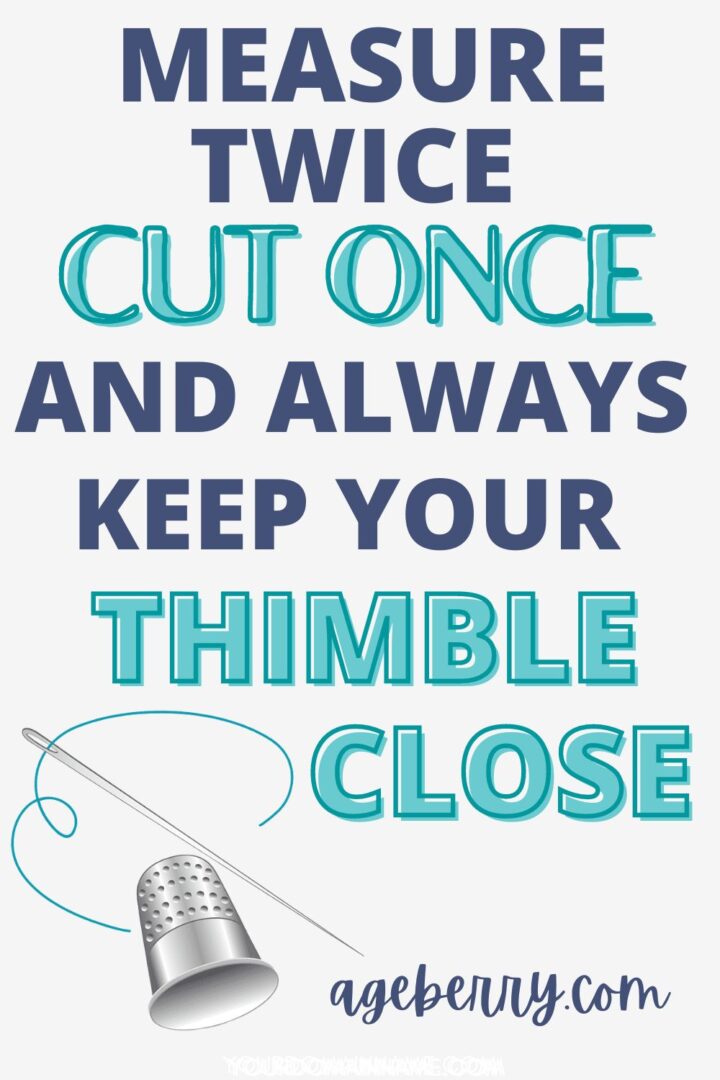 How to Use a Thimble: The Ultimate Guide