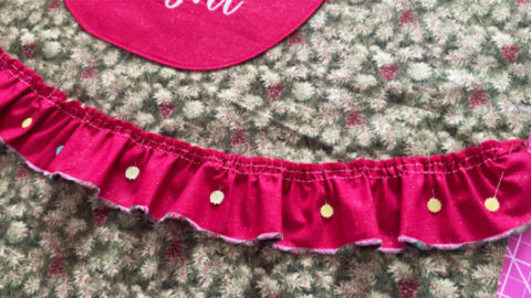 How To Sew A Ruffle Using Traditional Two-Row Gathering Technique