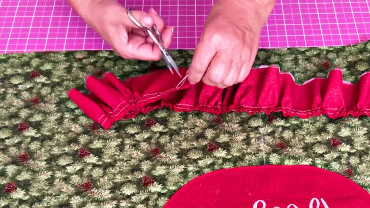 How To Sew A Ruffle Using Traditional Two-Row Gathering Technique