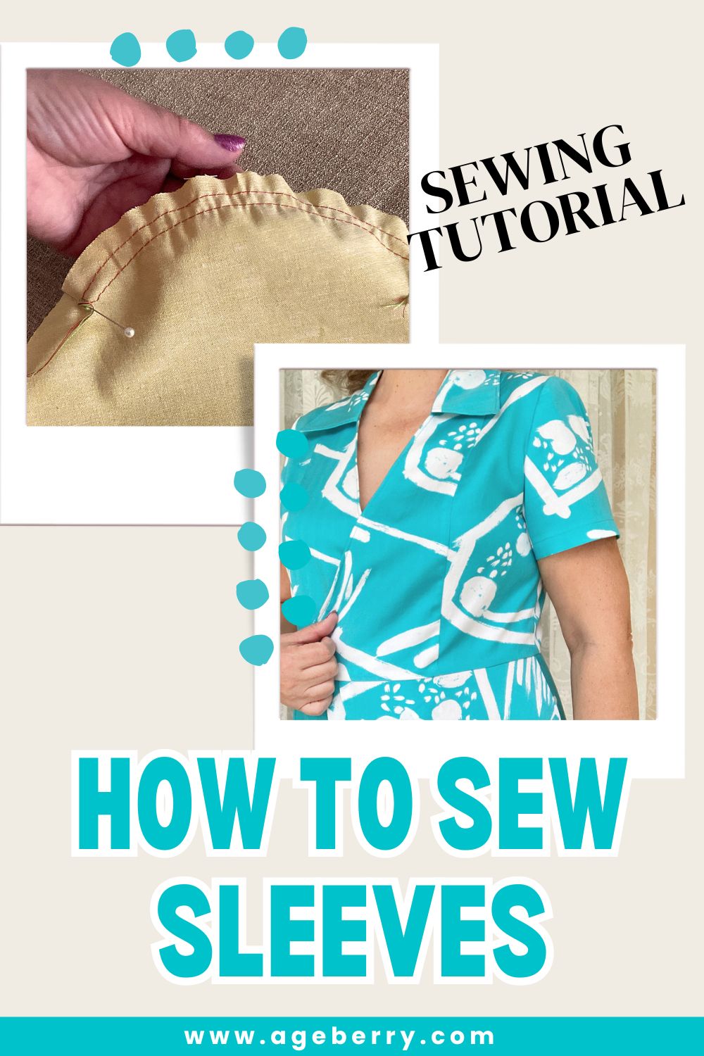 How To Sew Set In Sleeves: Sewing Tutorial