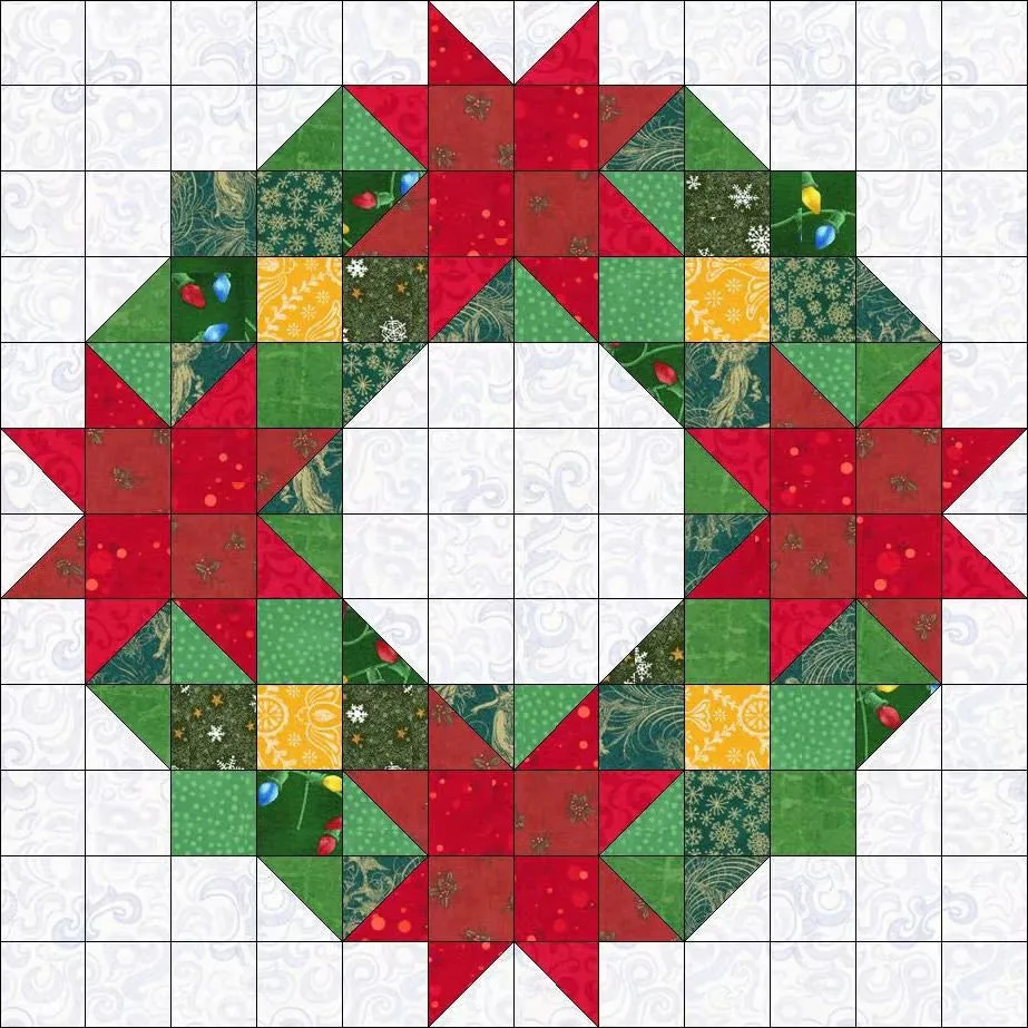 Handmade Holiday Magic: Discovering Unique Christmas Quilt Blocks on Etsy