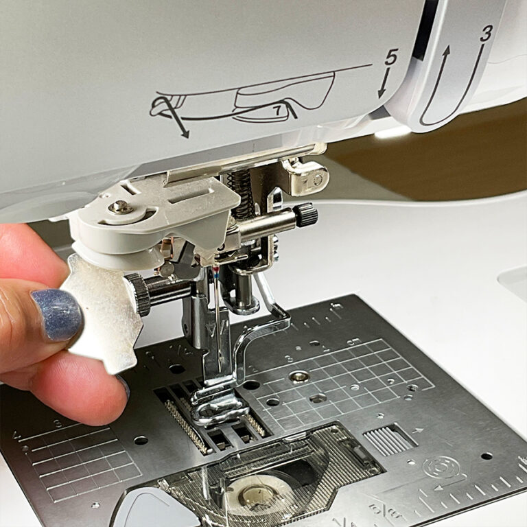 How to Change a Presser Foot on Your Sewing Machine