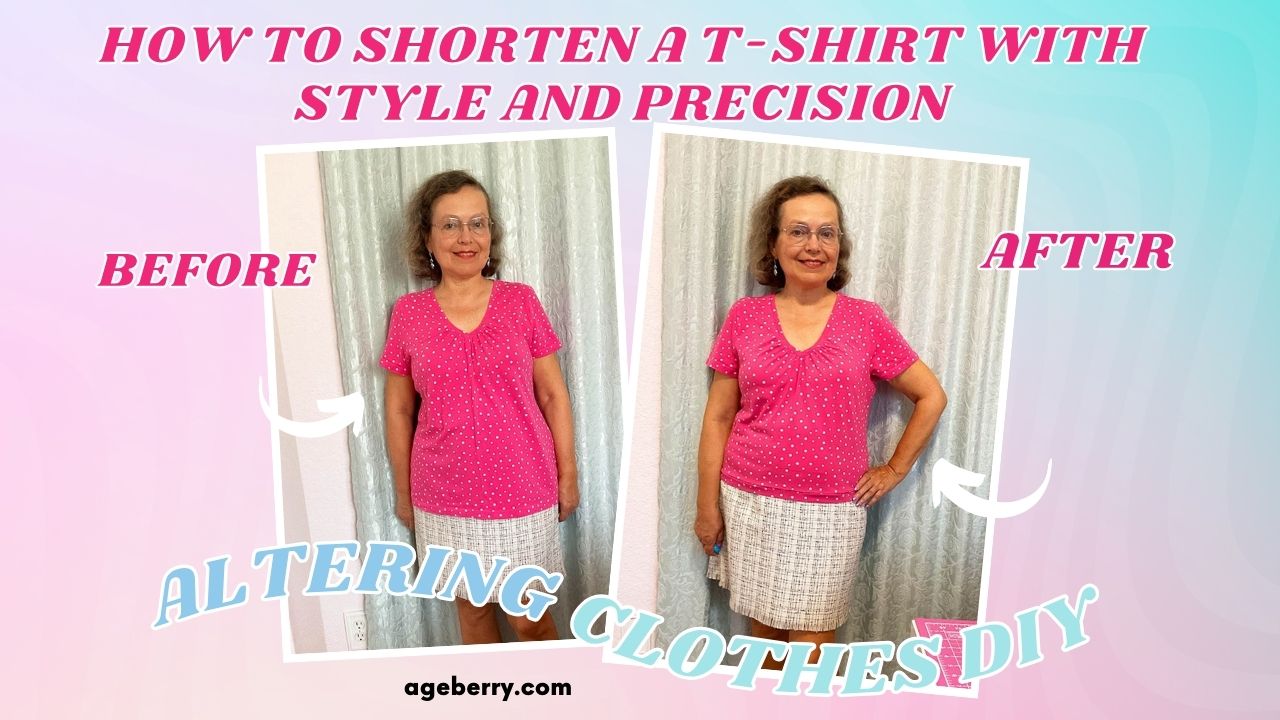 Altering Clothes DIY: How to Shorten a T-shirt with Style and Precision