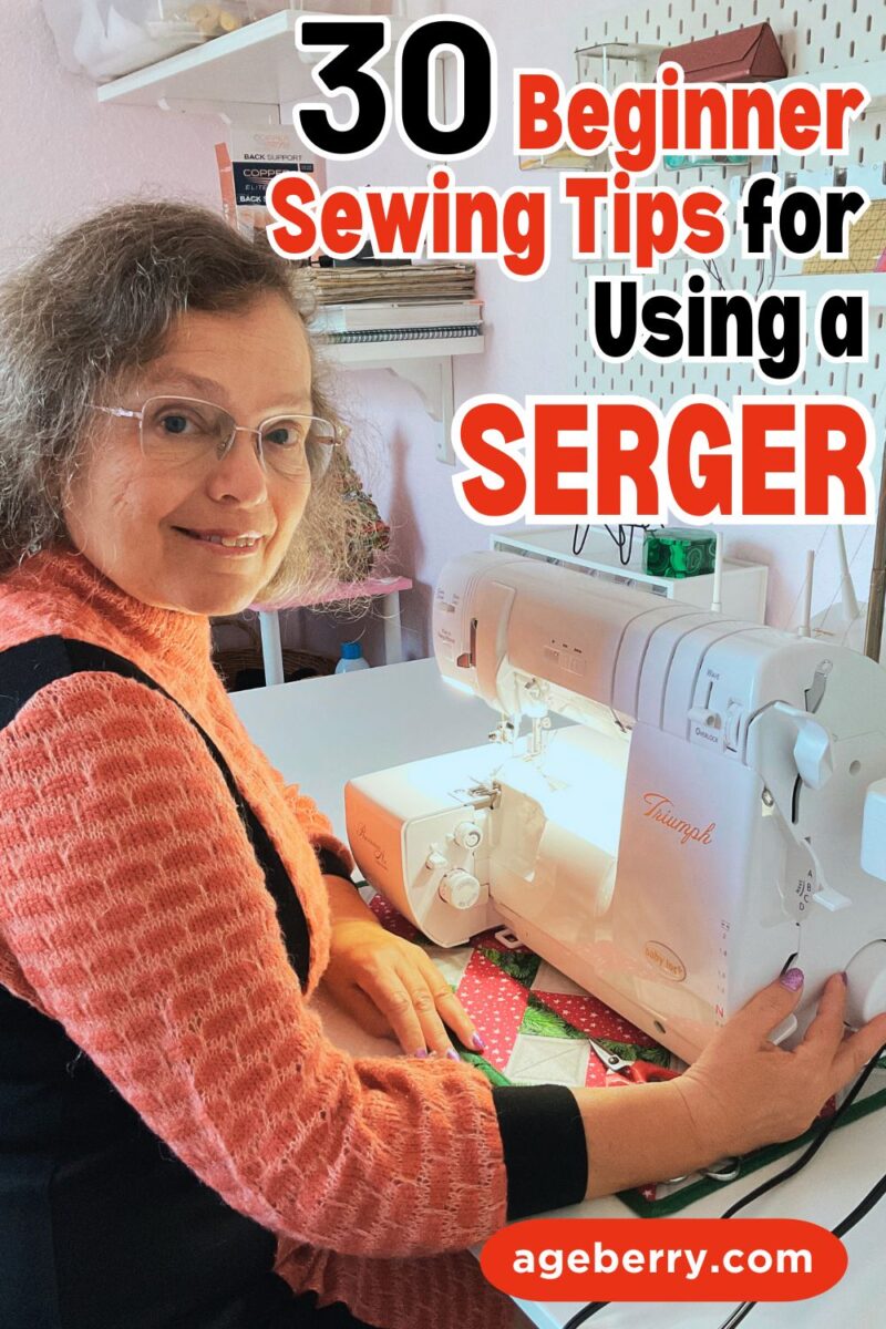 30 Essential Sewing Tips for Beginners Learning to Use a Serger