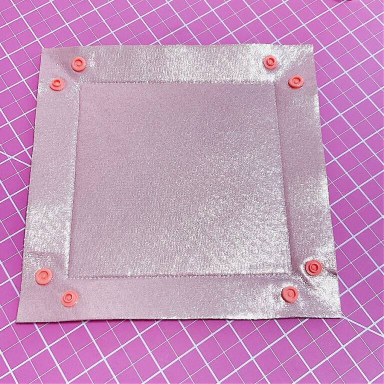 Easy Fabric Tray DIY with Snaps - Free Pattern and Step-by-Step Guide