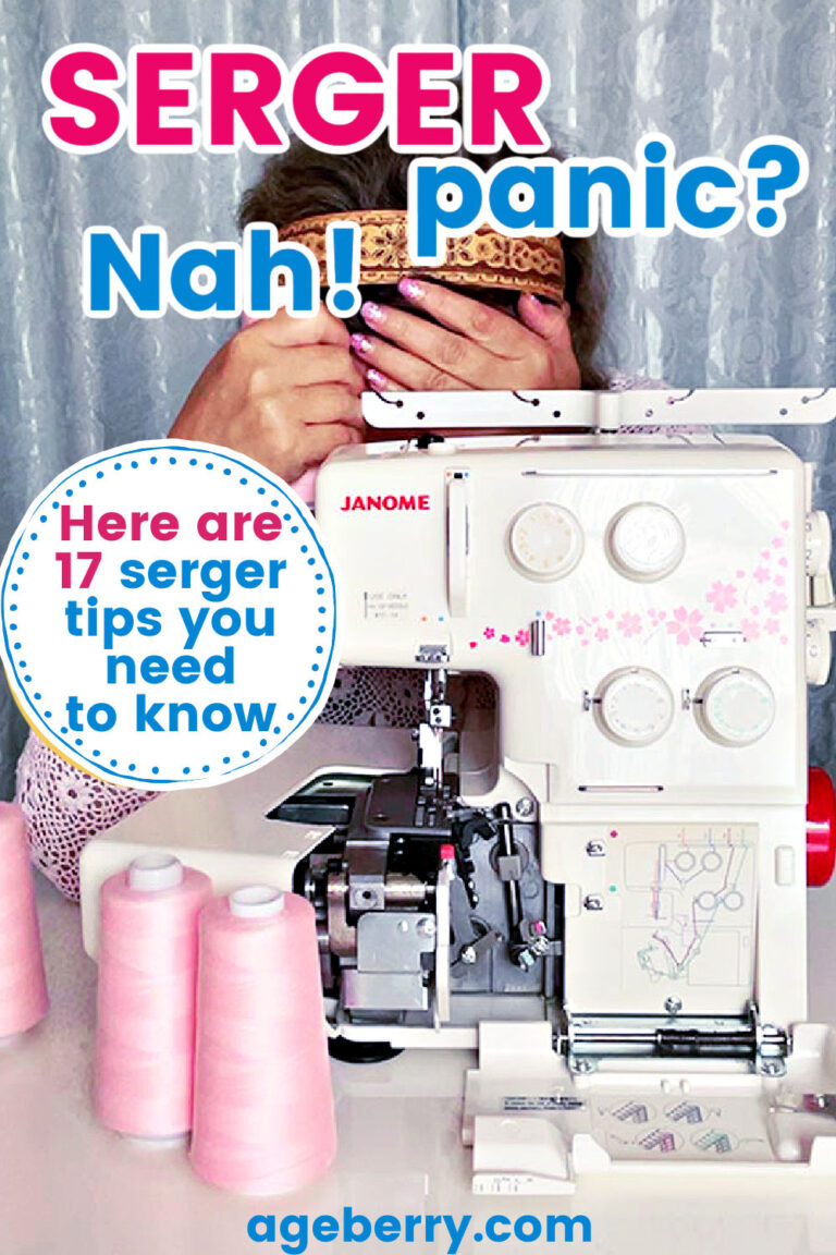 Serger Panic? Nah! Here Are 17 Serger Tips Every Sewist Needs to Know