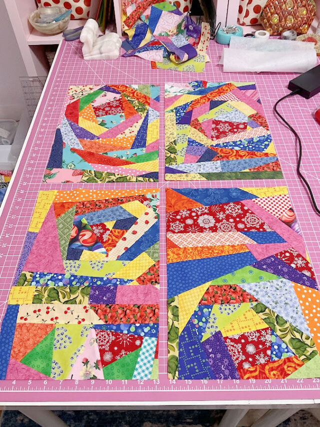 Crumb Quilt Tutorial: Easy Ideas for Making Fabric from Scraps