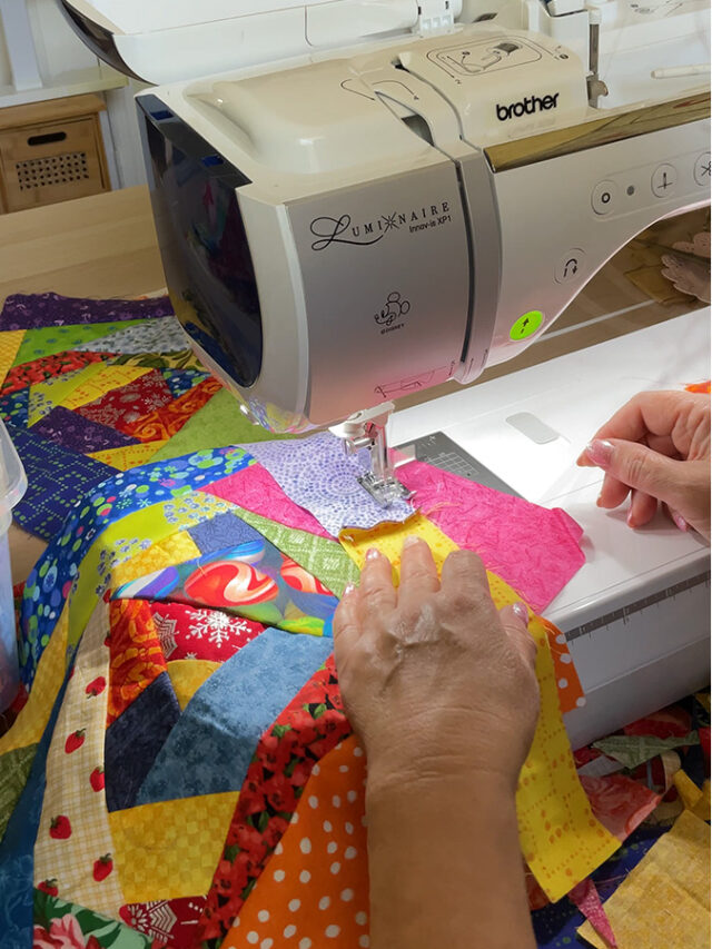 Crumb Quilt Tutorial: Easy Ideas for Making Fabric from Scraps