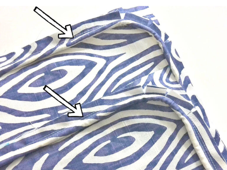 Step-by-step sewing tutorial on how to sew piping with tips, techniques ...