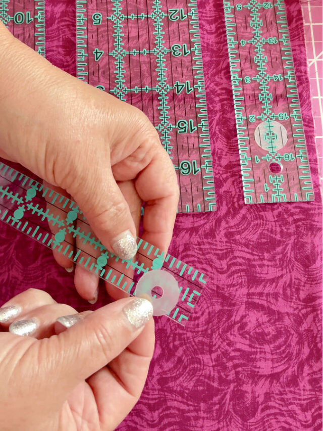 Non-Slip Grips For Quilting Rulers: A Small Notion With A Useful Job